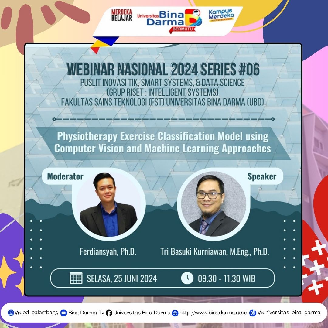Universitas Bina Darma Kembali Adakan Webinar Nasional tentang Model ...